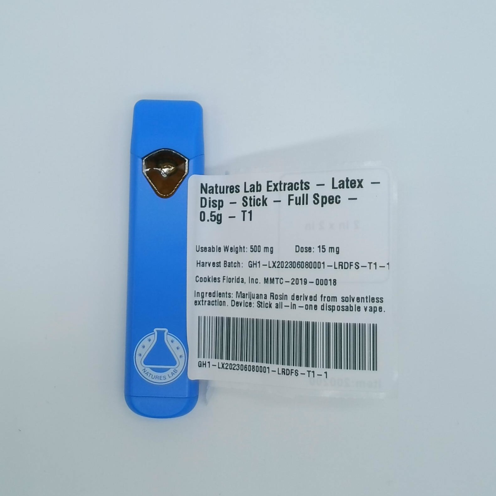 Natures Lab Extracts - Latex - Disp - Stick - Full Spec - 0.5g - T1