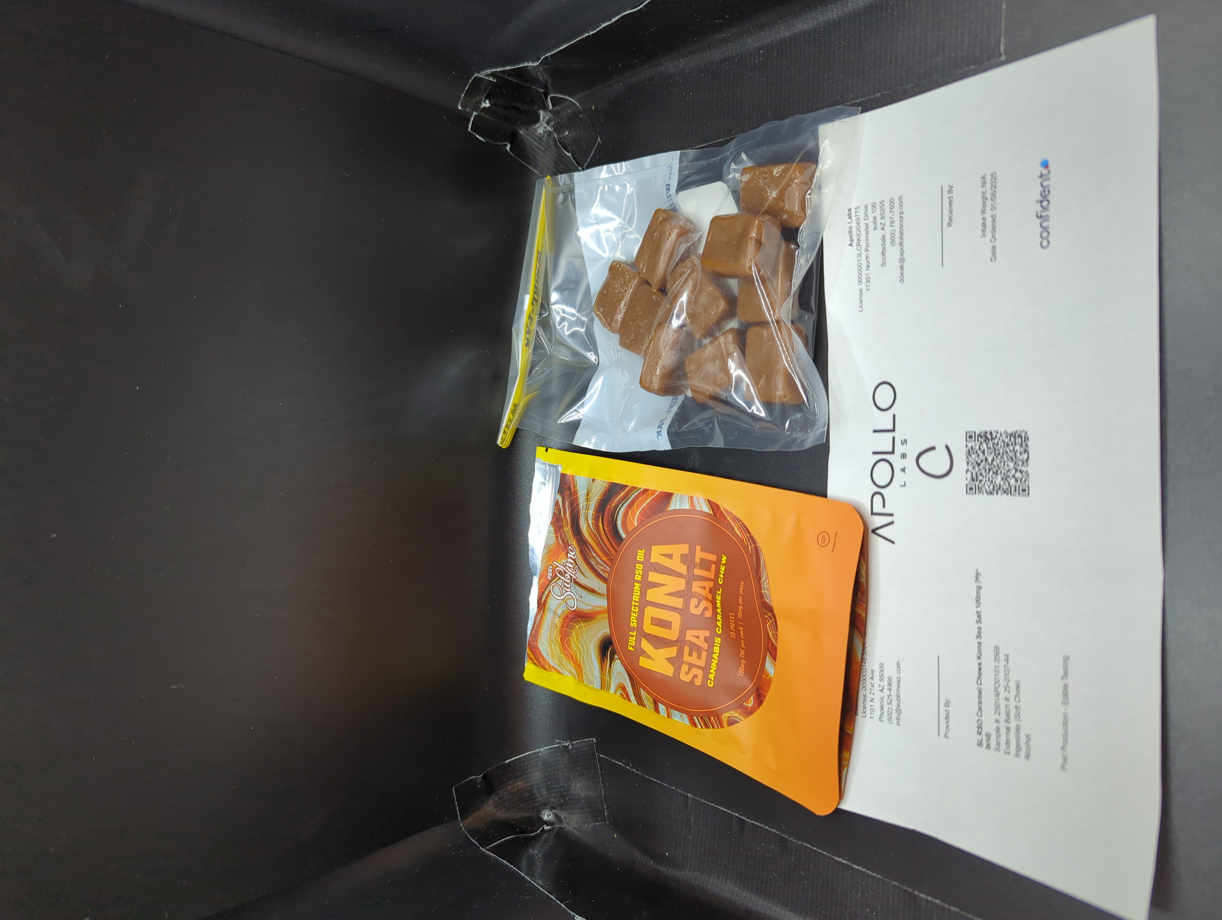 SL RSO Caramel Chews Kona Sea Salt 100mg